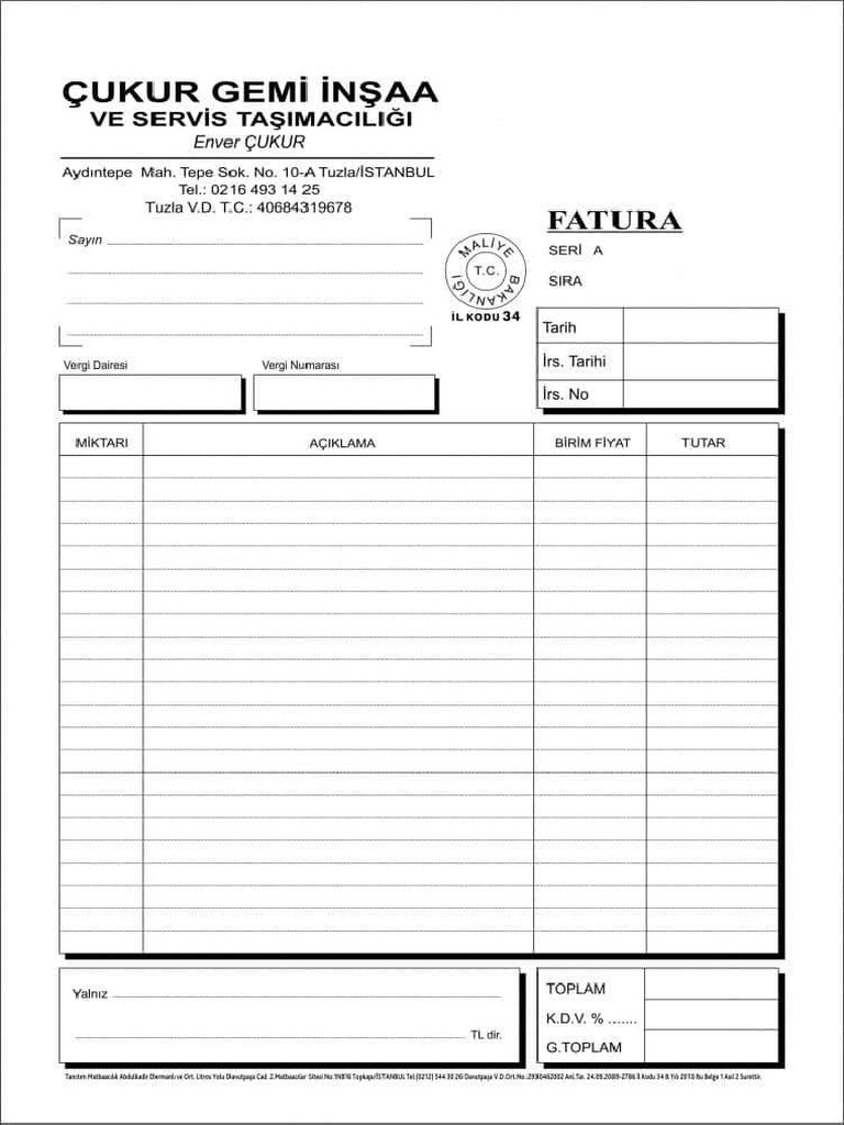 Fatura | PDF