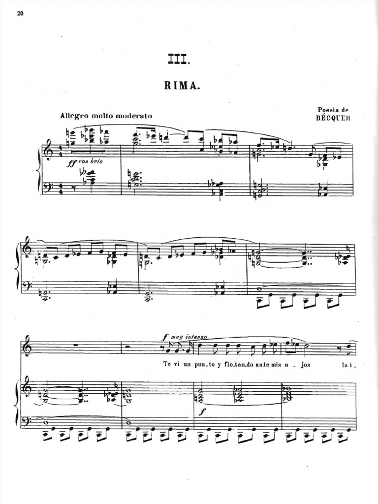 TURINA Rima Becquer | PDF