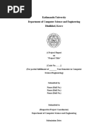 Mid Term REPORT FORMAT | PDF | Technology & Engineering