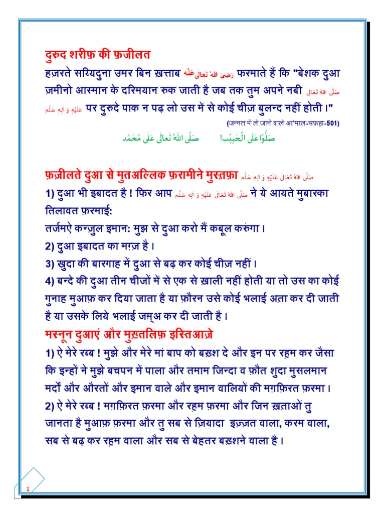 Tohfa e Dua | PDF
