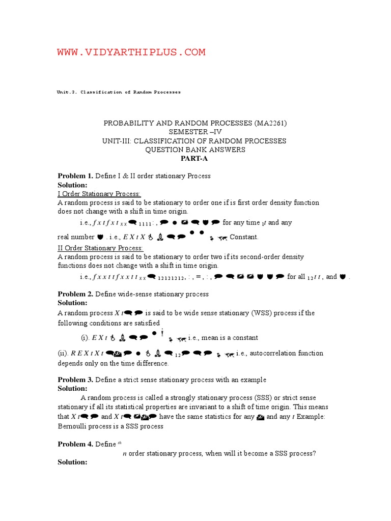 3 CLASSIFICATION OF RANDOM PROCESSES.9402112-unlocked | PDF ... 3 CLASSIFICATION OF RANDOM PROCESSES.9402112-unlocked | PDF ...