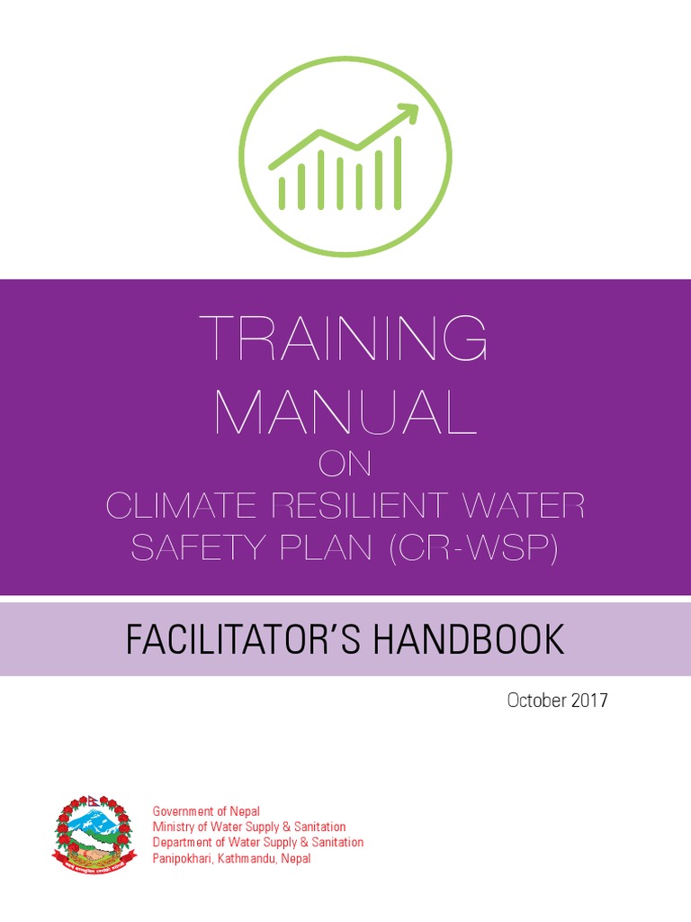 Training Manual On Climate Resilient Water Safety Plan | PDF | Drinking ...
