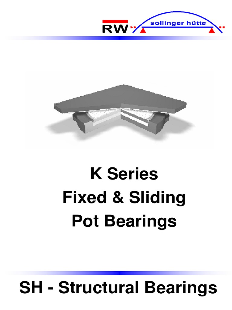 K Series Structural Bearings Overview | PDF | Bearing (Mechanical ...