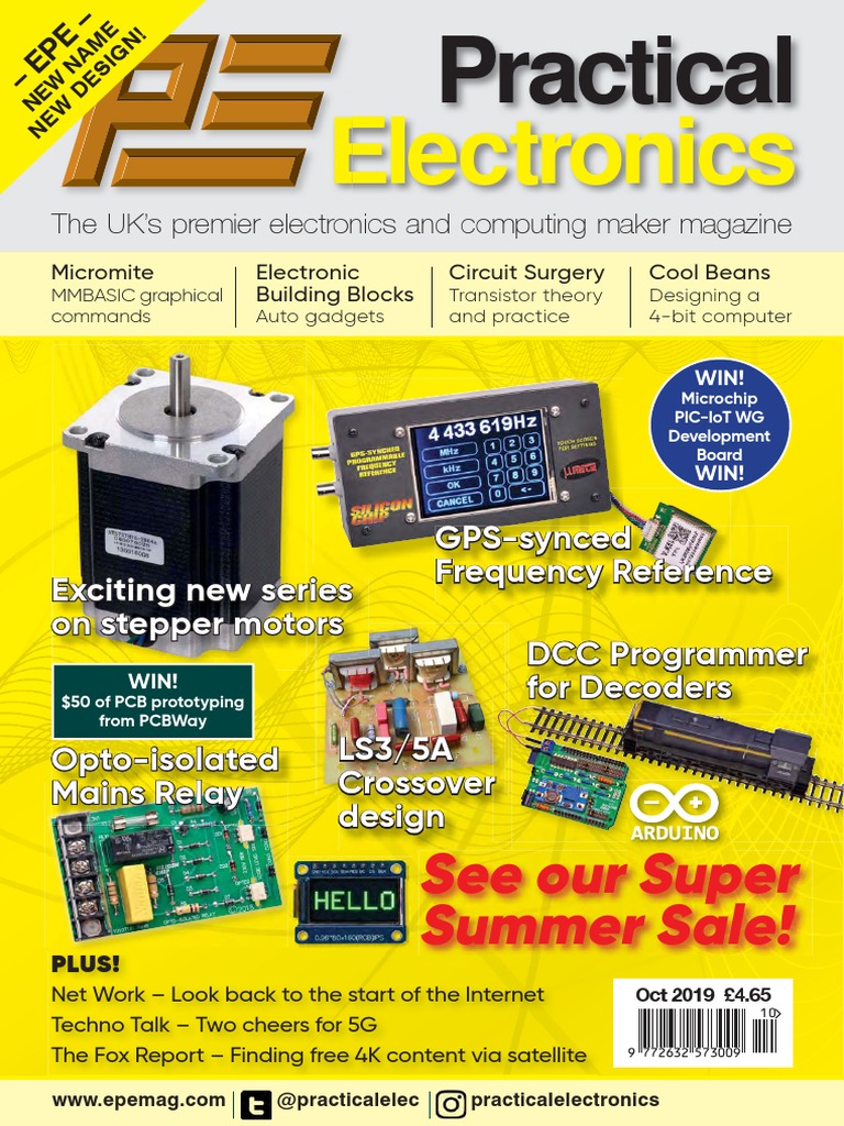 Practical Electronics October 2019 Avxhm - Se | PDF | Microcontroller ...
