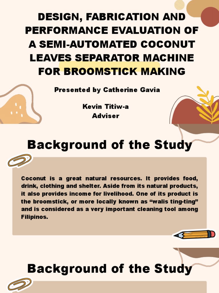 Brown-Aesthetic-Group-Project-Presentation | PDF | Coconut | Leaf