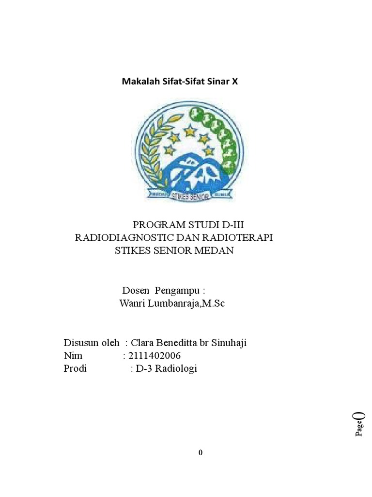 Sifat Sinar X | PDF