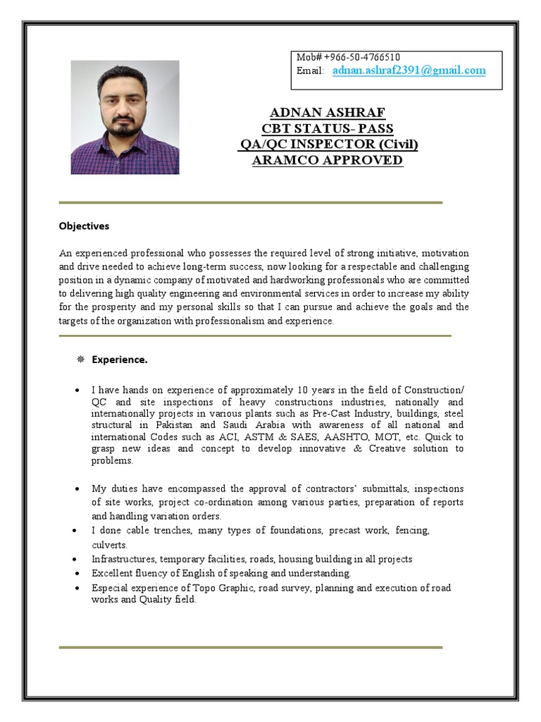 Adnan - CV - Updated | PDF