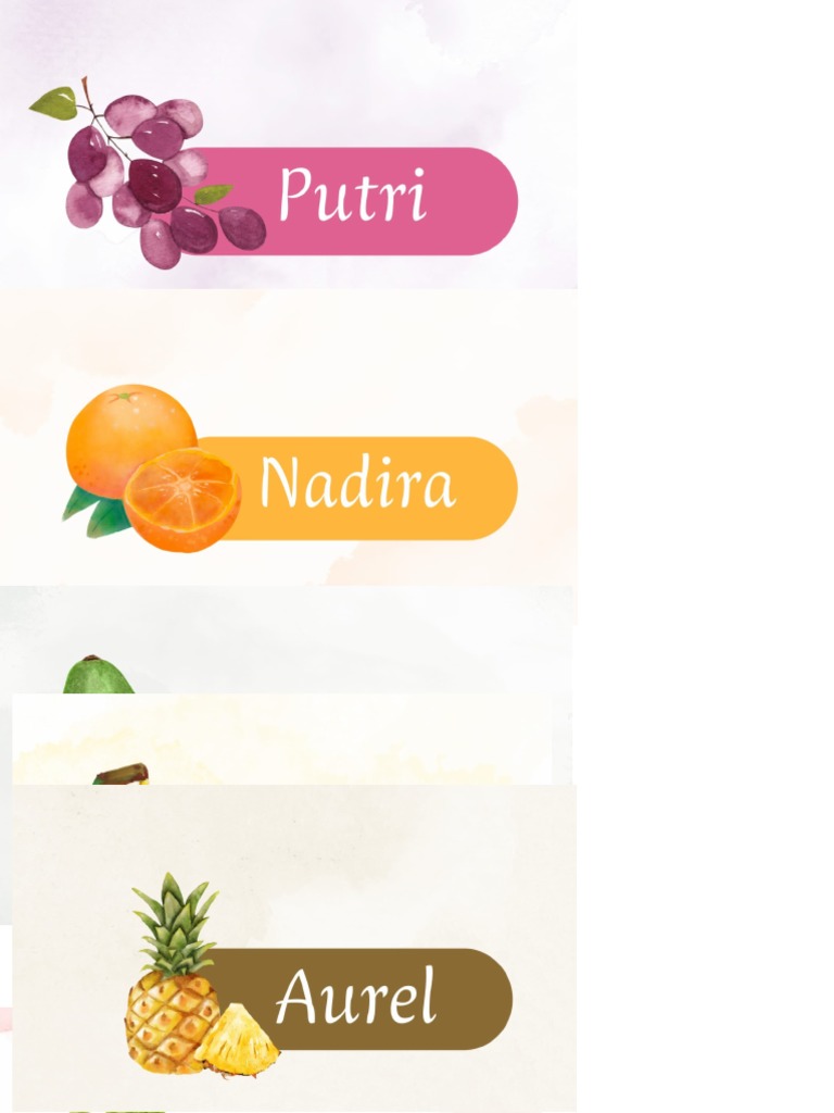 Nama Loker Dunia Buah | PDF