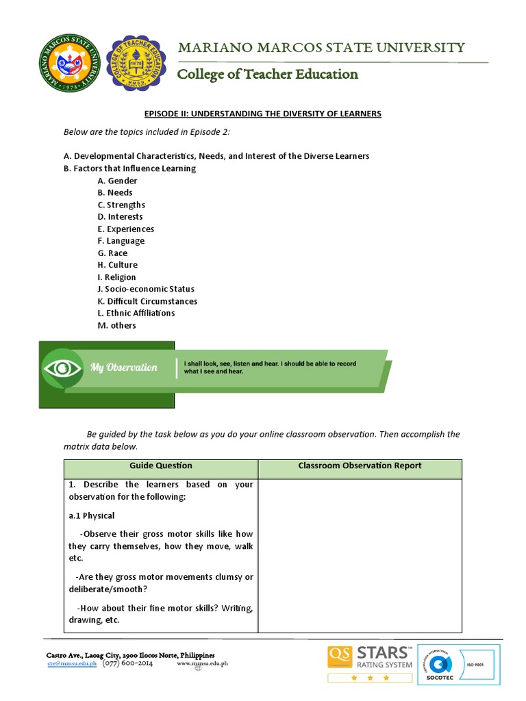 Episode 2 | PDF | Learning | Teacher Education