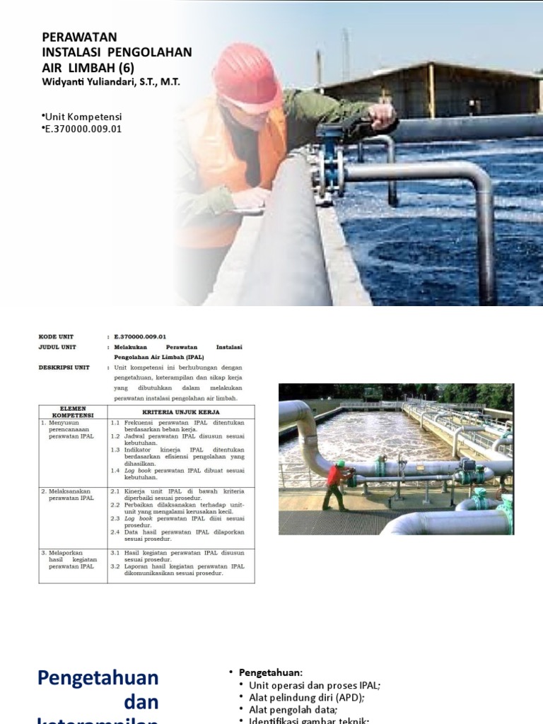 3 - Melakukan Perawatan IPAL | PDF