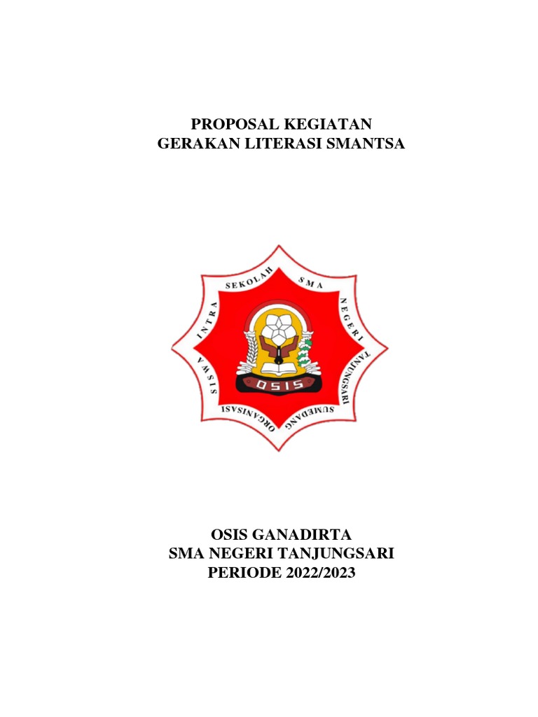 Proposal Kegiatan Gerakan Literasi Smantsa (GLS) | PDF
