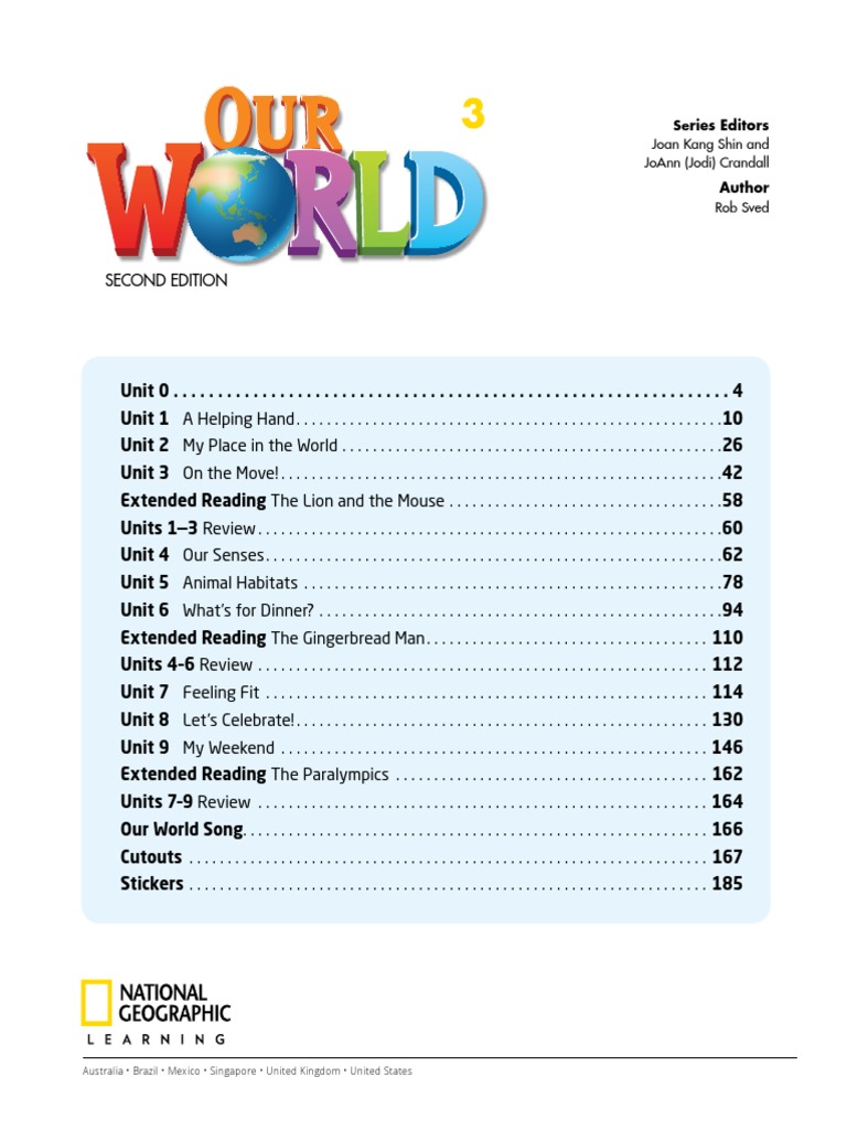 Our World 2E - AmE - L3 - Student Book | PDF