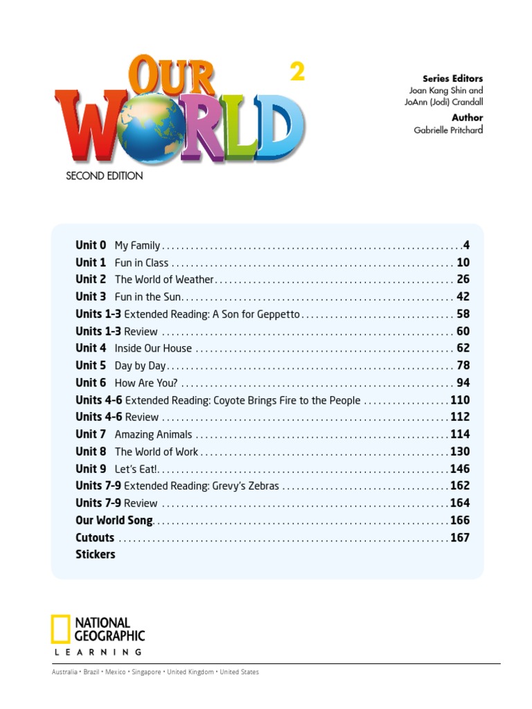 Our World 2E BrE L2 Student Book | PDF