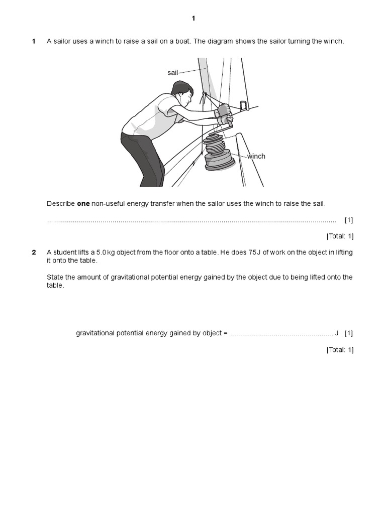 Work and Energy Core | PDF