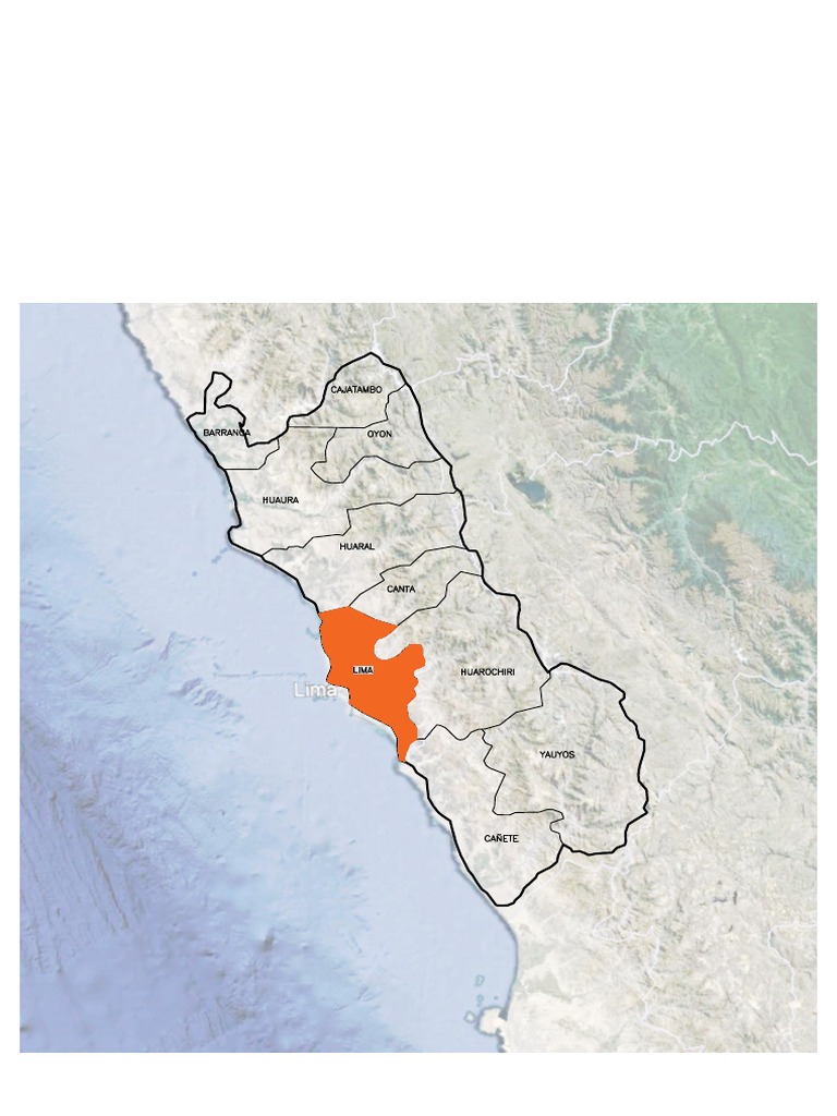 Lima Mapa | PDF