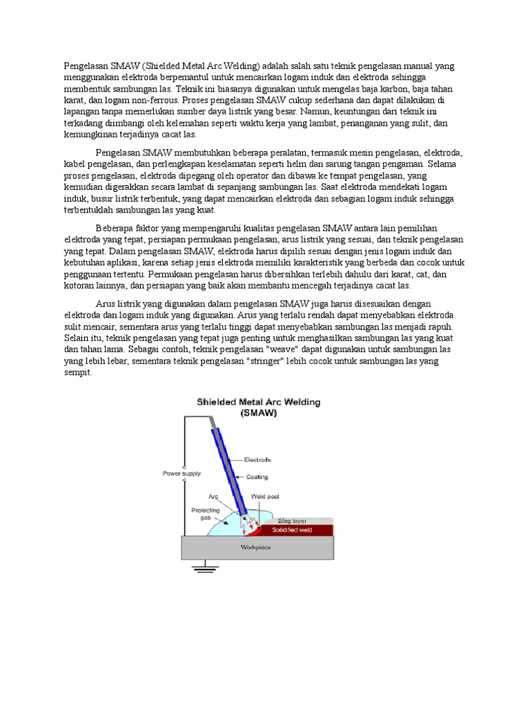 Panduan Lengkap Pengelasan SMAW | PDF