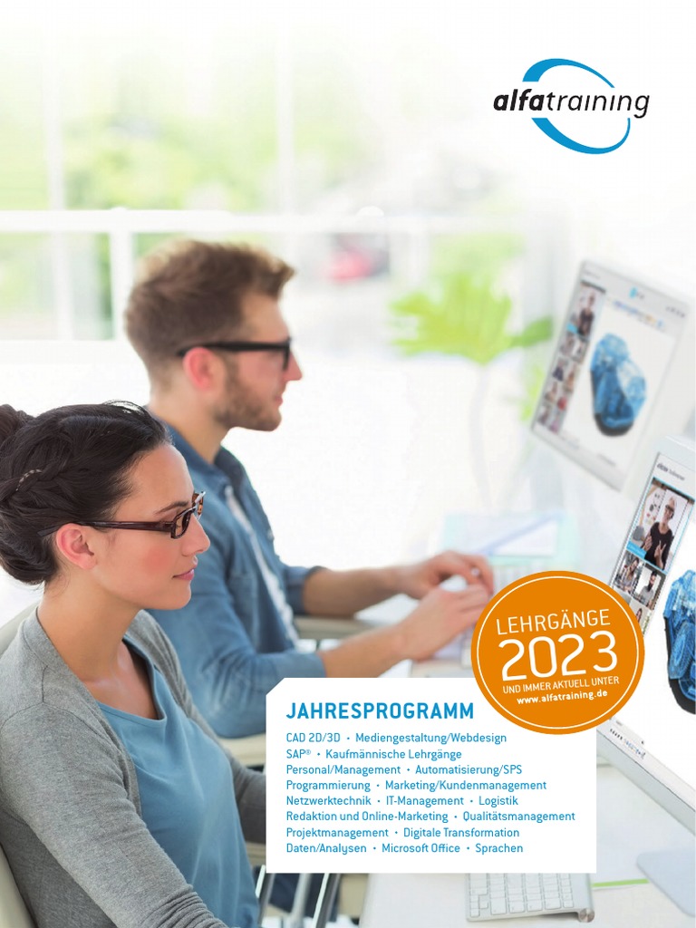 Alfatraining Jahresprogramm 2023 | PDF