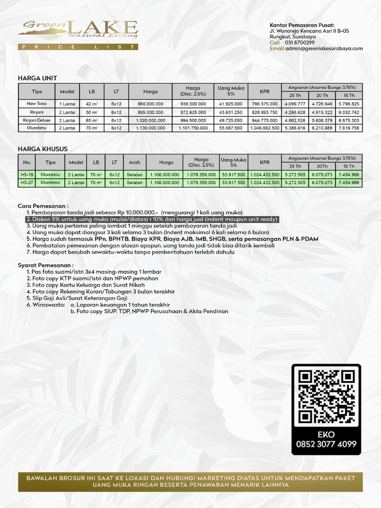 Pricelist 2023 June (Eko) | PDF