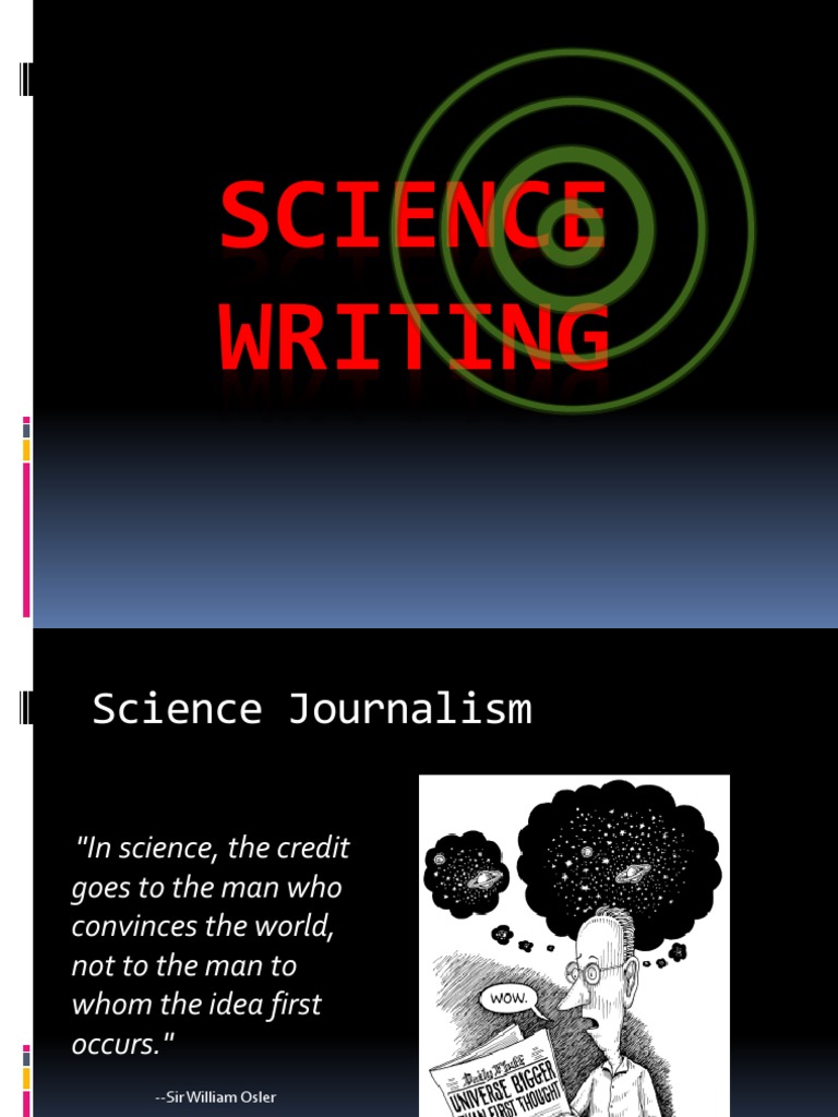 Science Writing in A Nutshell | PDF