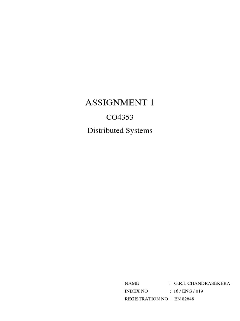 Assignment 1 | PDF | Soap | Web Service