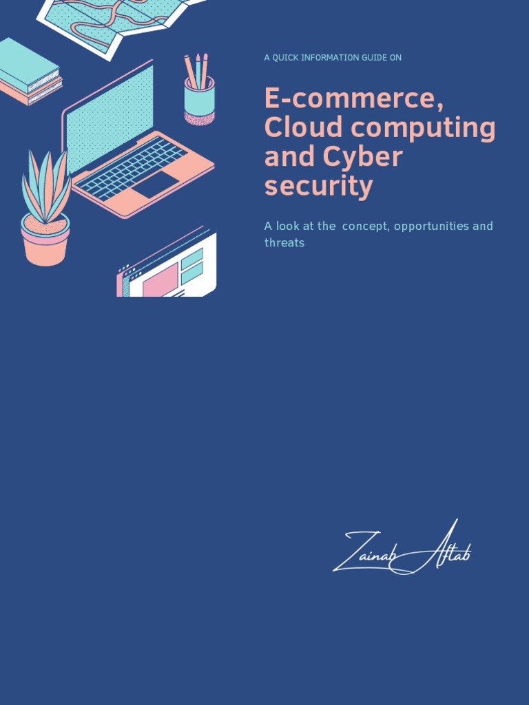 E-Commerce, Cyber Security and Cloud Computing | PDF | Security | Computer Security