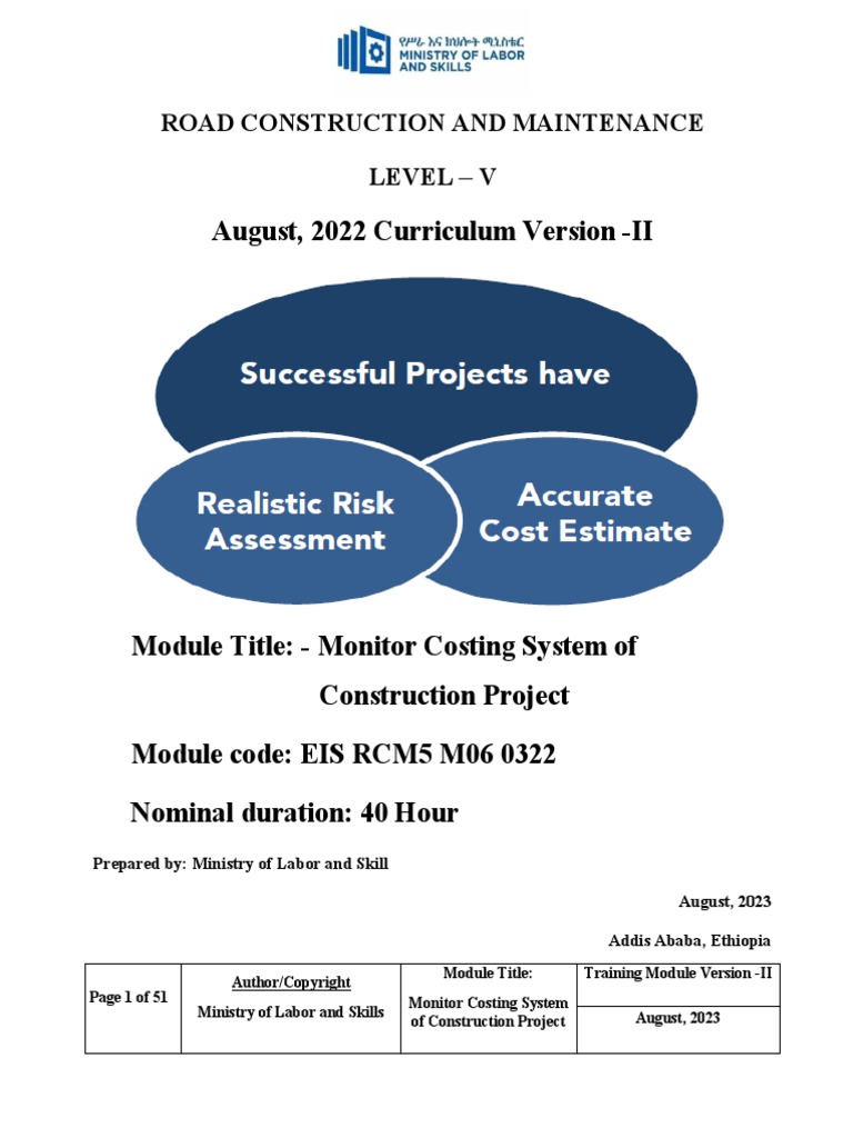 Road Construction and Maintenance Mo6 | PDF | Business