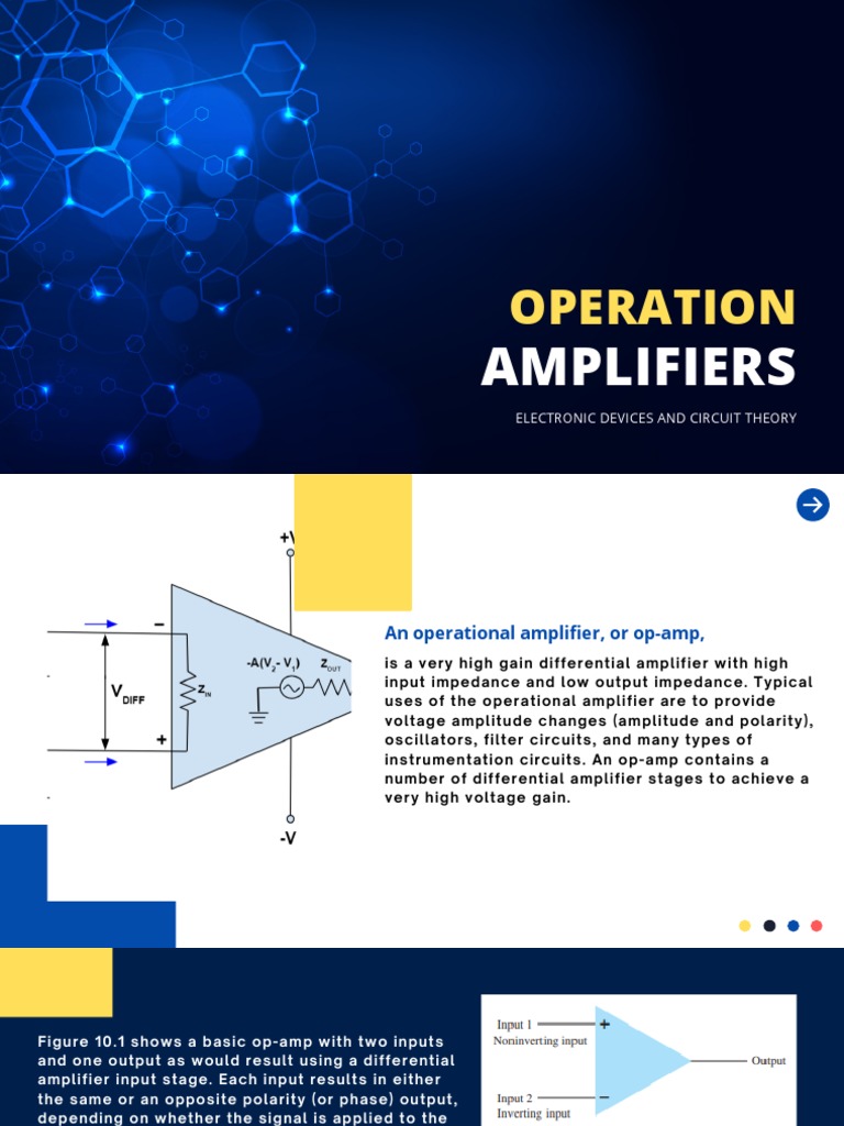 Operation 1 | PDF | Amplifier | Operational Amplifier
