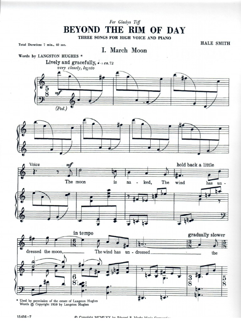 Hale Smith - March Moon | PDF