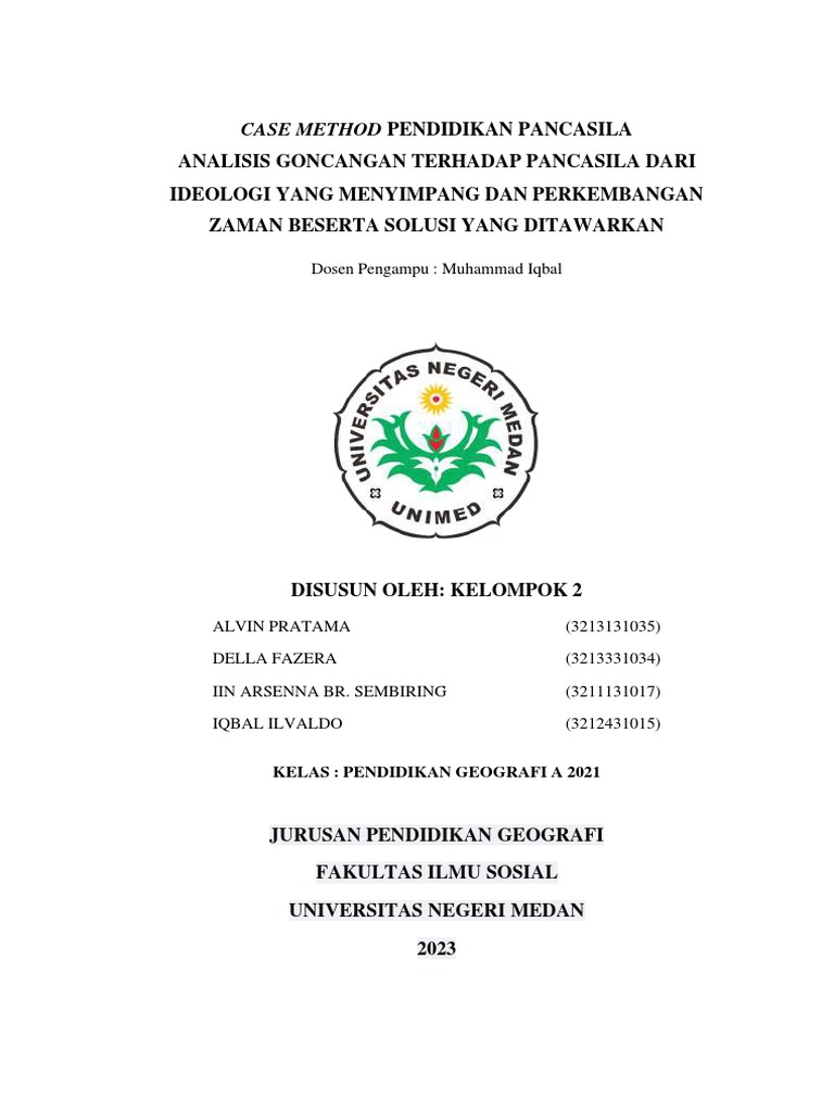 Case Method Pancasila Kel. 2 | PDF