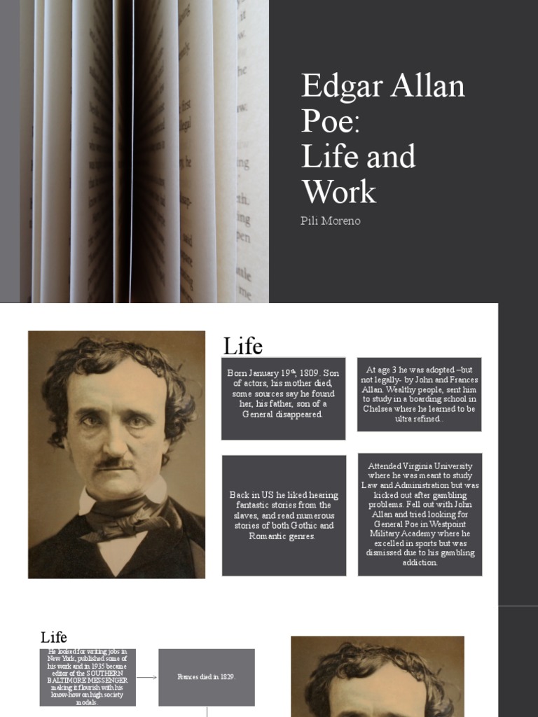 Ib Eap Presentation and Analysis | PDF | Edgar Allan Poe | The Raven