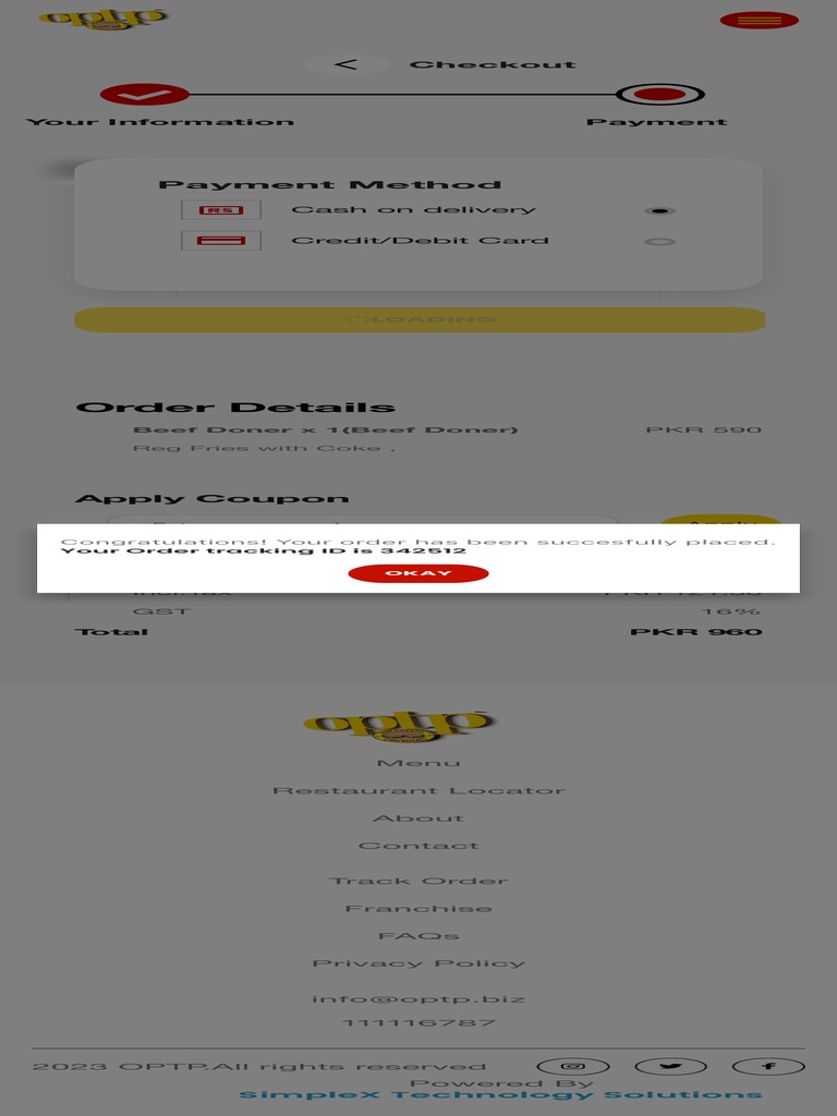 Checkout - OPTP | PDF