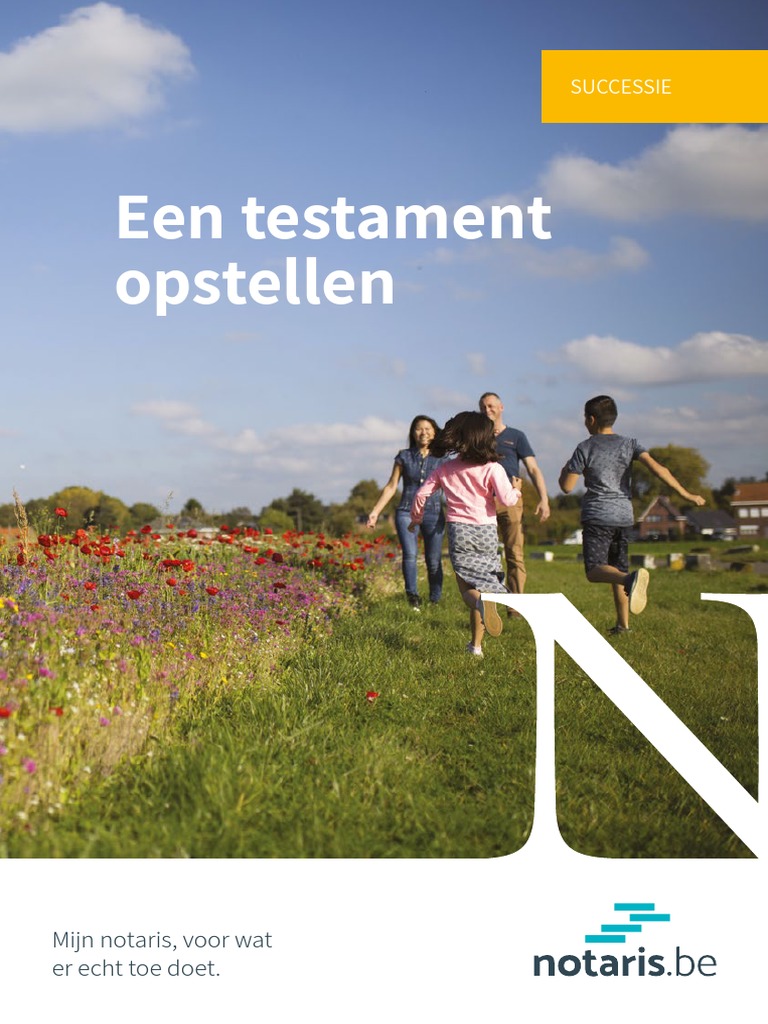 Brochure Een Testament Opstellen 2021 LD | PDF