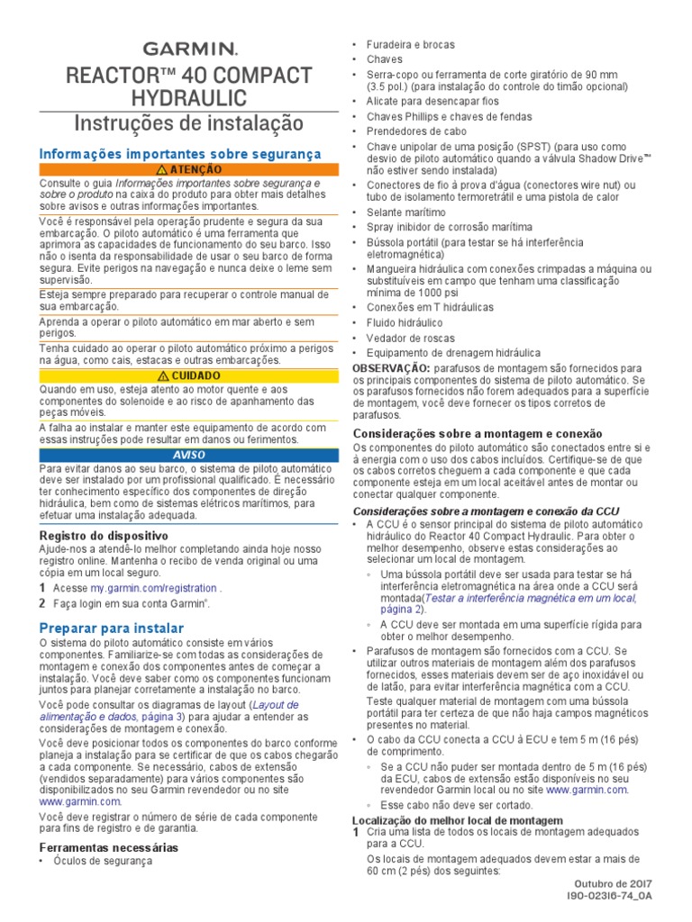 Reactor_40_Compact_Install_PT-BR | PDF