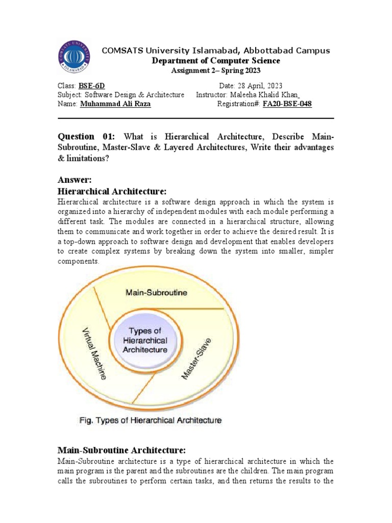 SDA Assignment 02 | PDF SDA Assignment 02 | PDF
