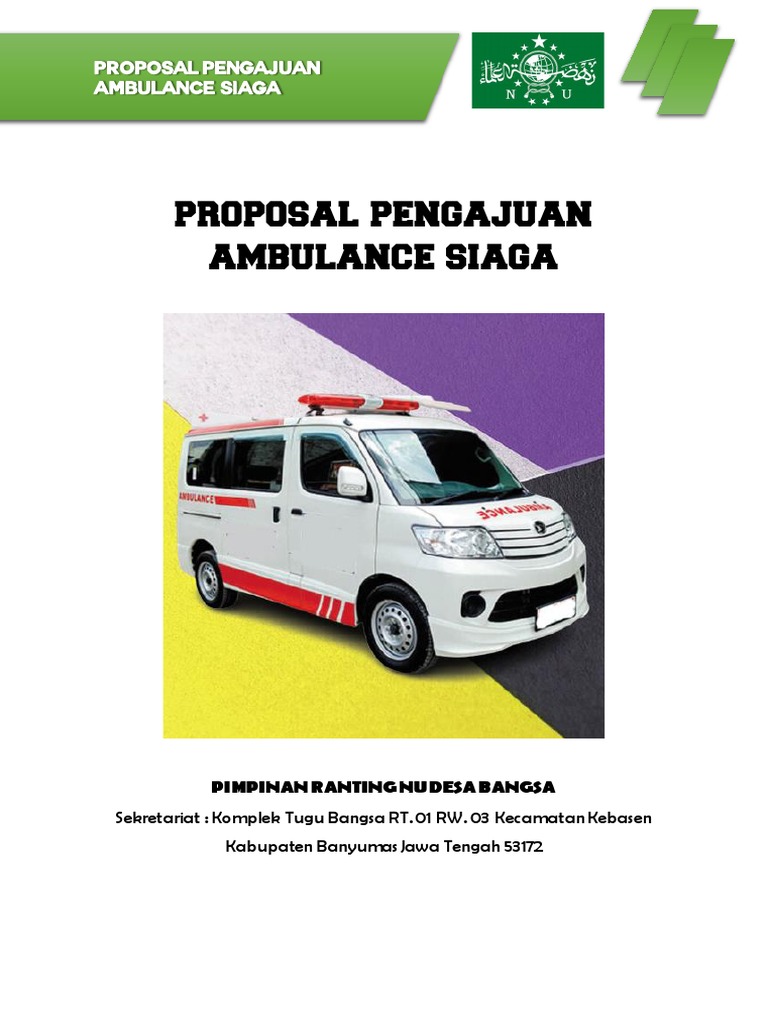 Proposal Ambulance Siaga | PDF