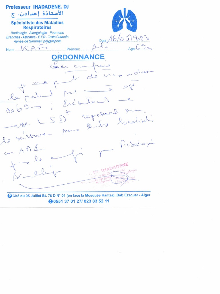 Compte rendu médical | PDF