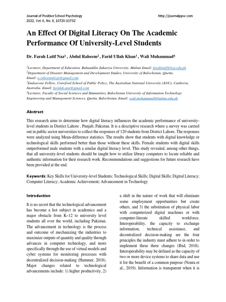 JPSP - 2022 - 1 | PDF