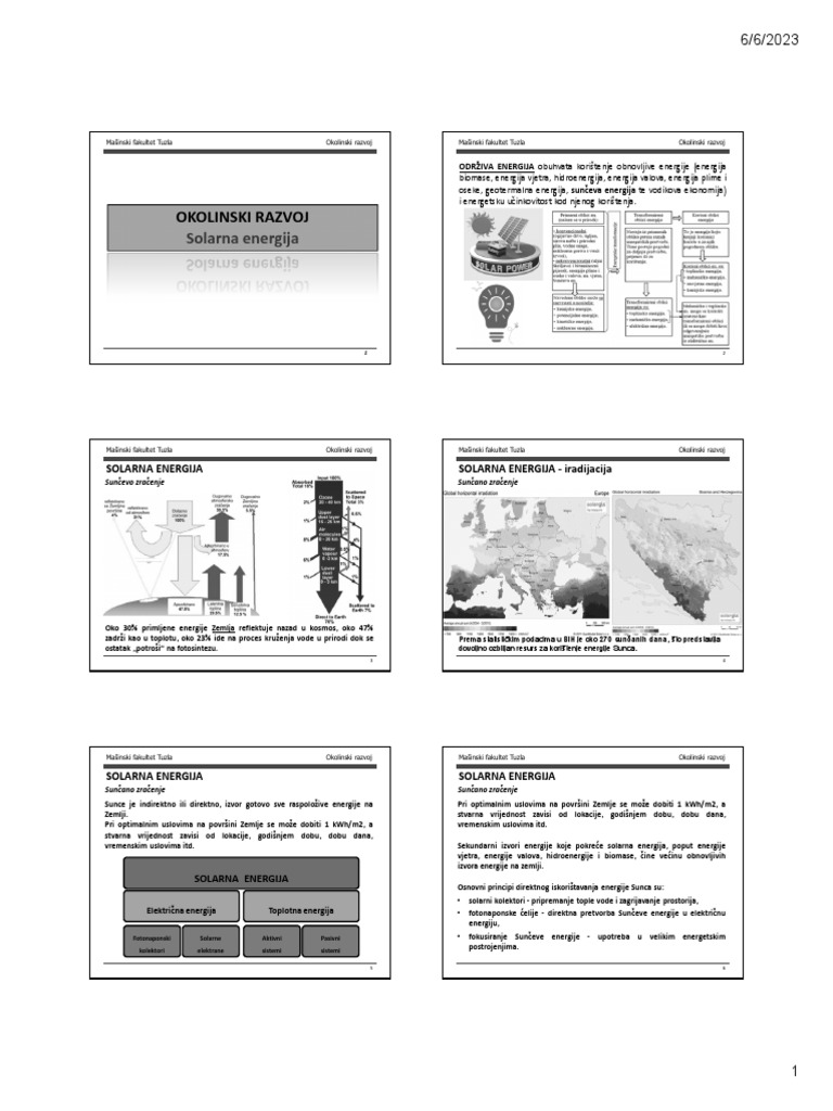 10 Okolinski-Razvoj Solarna Energija-1 | PDF