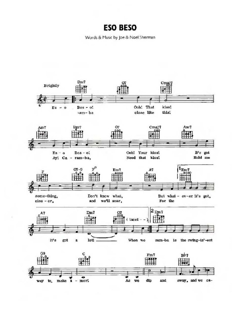 Eso Beso Compress | PDF