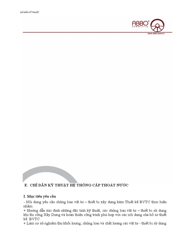 03 Phan Cap Thoat Nuoc | PDF