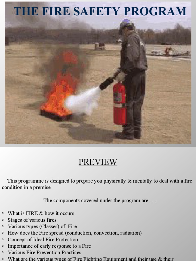 Presentation or Fire Training | PDF | Fires | Firefighting