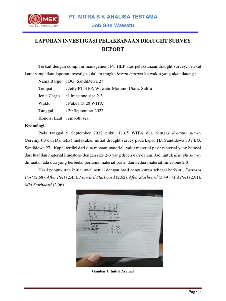 BA Draft Survey HEP 1 | PDF