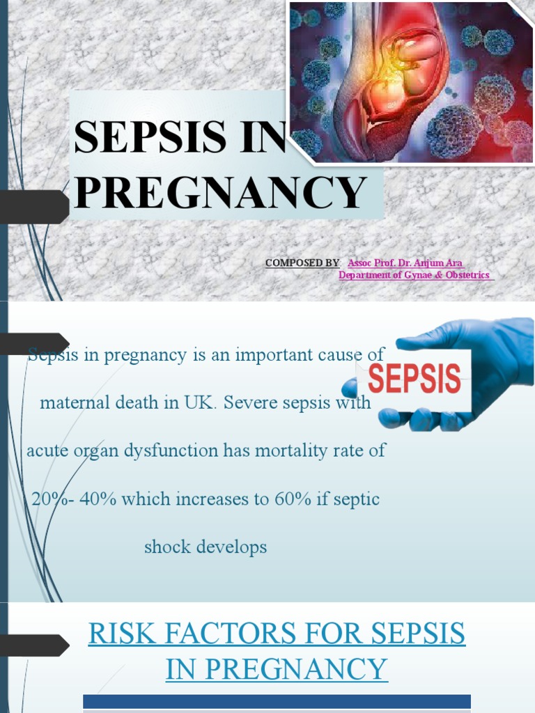 Sepsis in Pregnancy | PDF | Sepsis | Childbirth