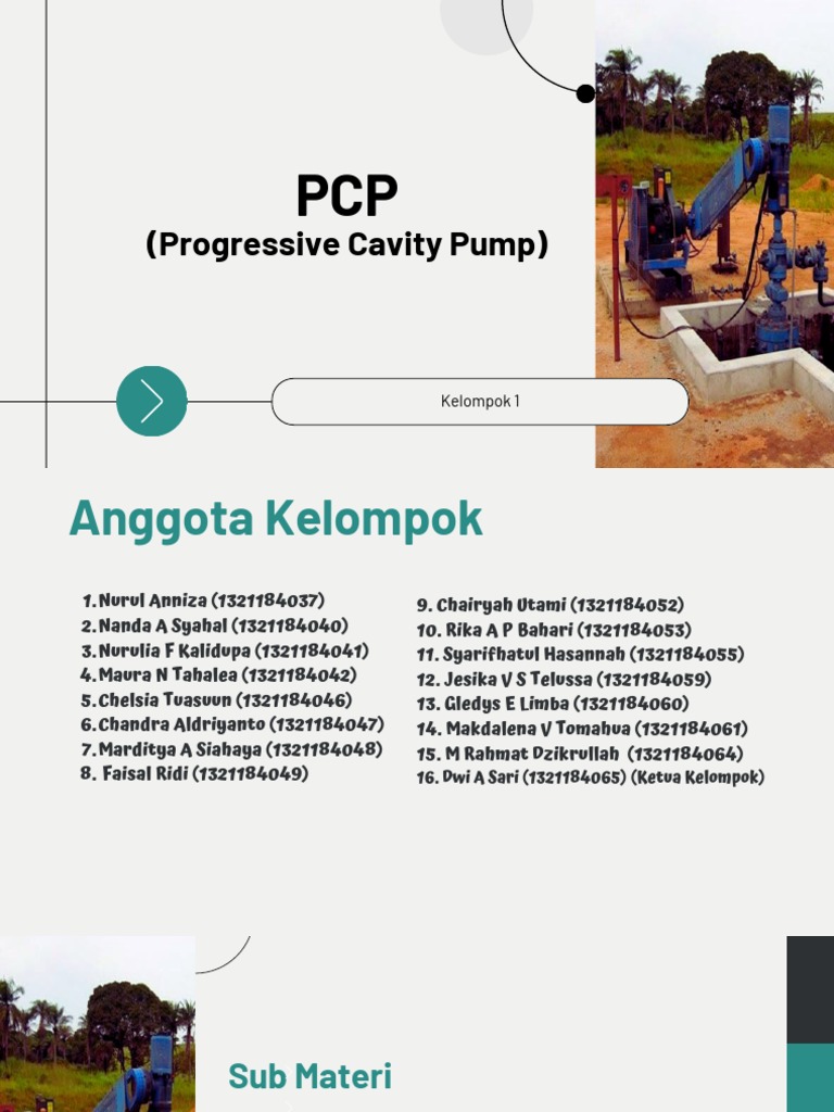 Prinsip Kerja dan Peralatan PCP | PDF | Teknologi & Rekayasa