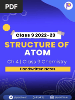 ATOMS AND MOLECULE Class 9 Chemistry | PDF | Ion | Molecules
