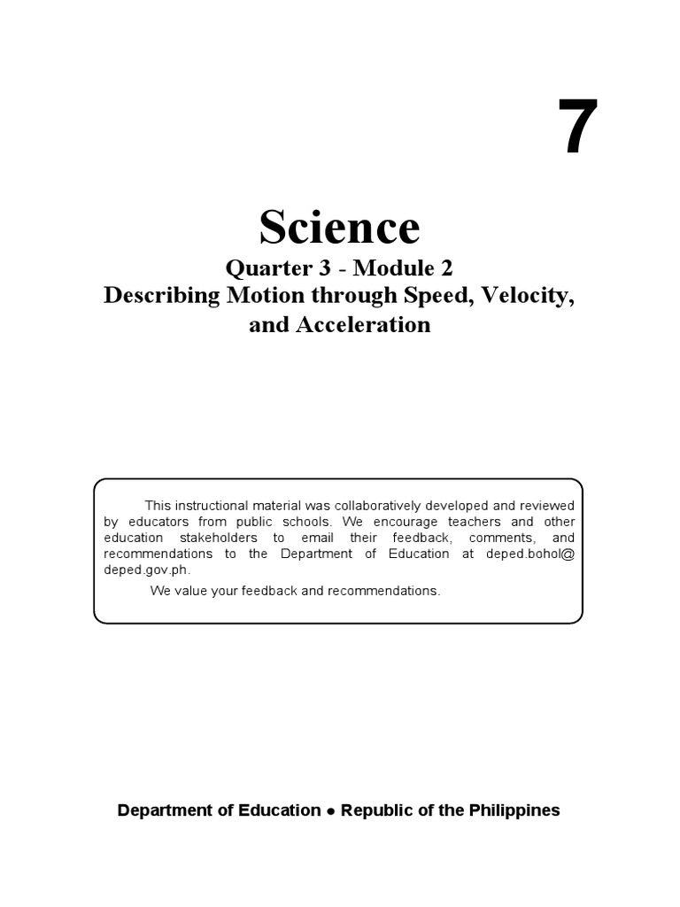 Sci-7 Q3 Wk-2 Module-2 | PDF