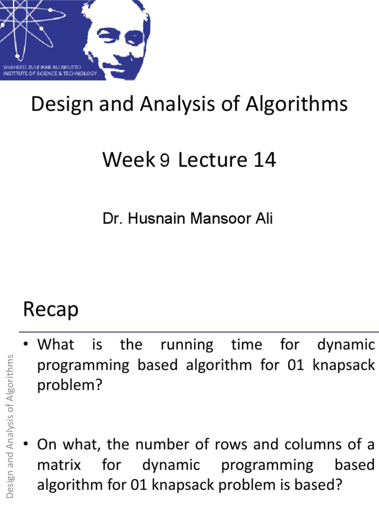 DrHusnainAli 2802 19356 1 Lecture9-14 | PDF | Computers