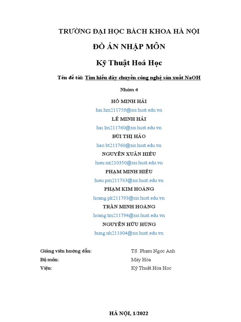 Đồ án nhập môn nhóm 4 | PDF