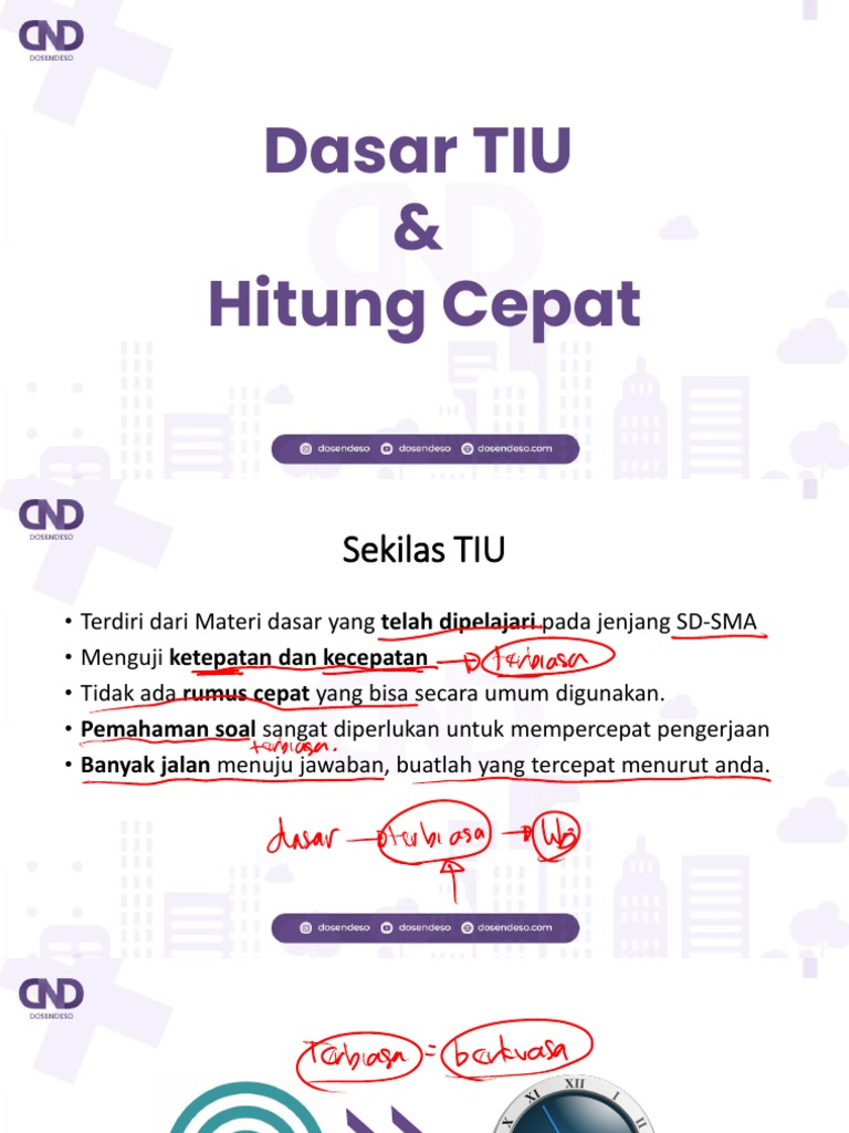Panduan Lengkap Materi TIU | PDF
