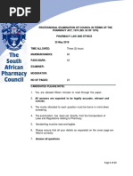 EISA Exam Guide for Pharmacist Assistants | PDF | Pharmacist